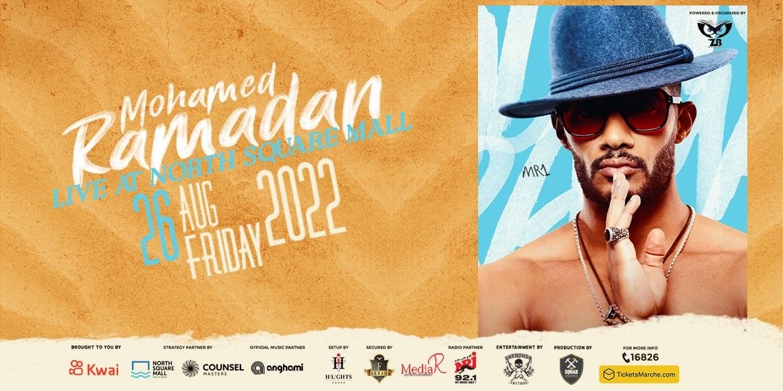 Weekend Guide: Mohamed Ramadan, Fady Yonathan & More! - Cairo Gossip