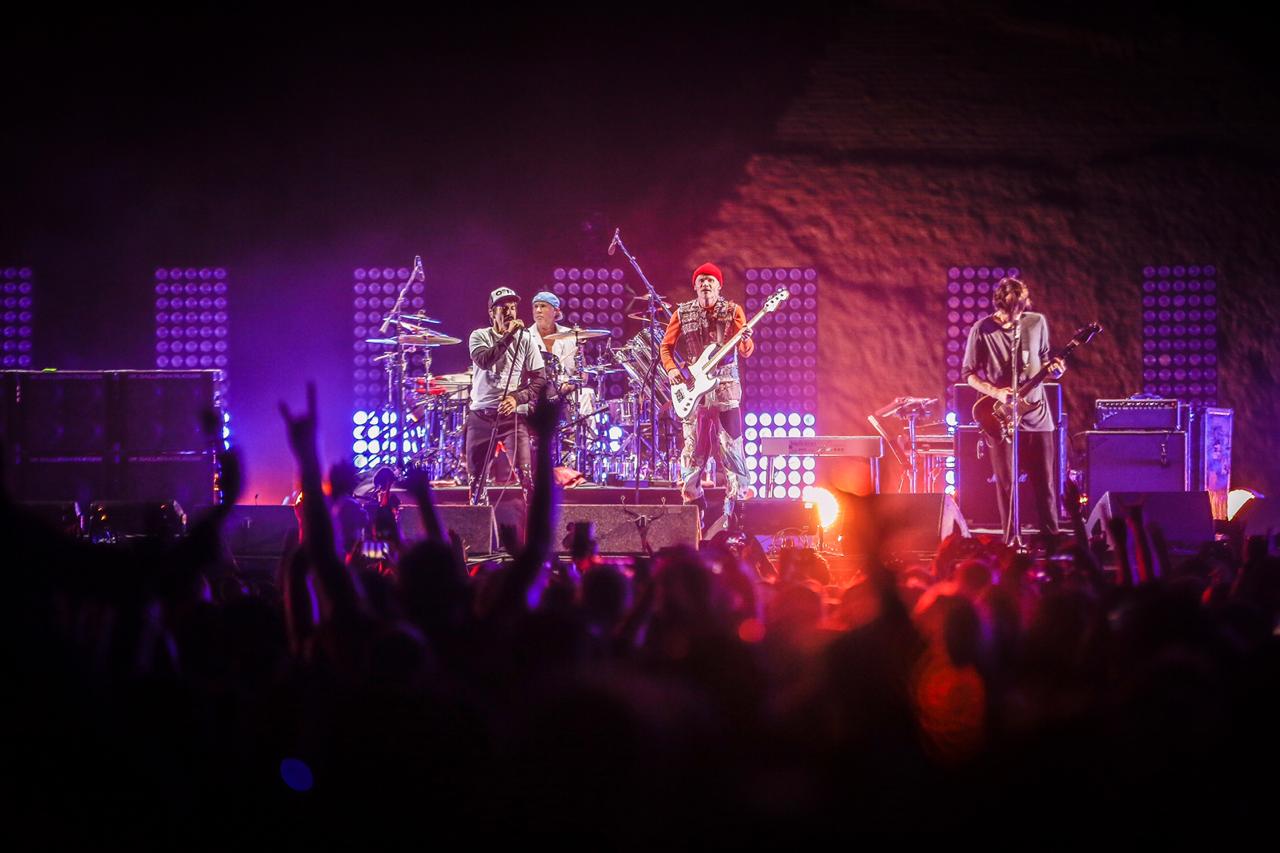 In photos: RHCP’s Concert by the Great Pyramids of Giza