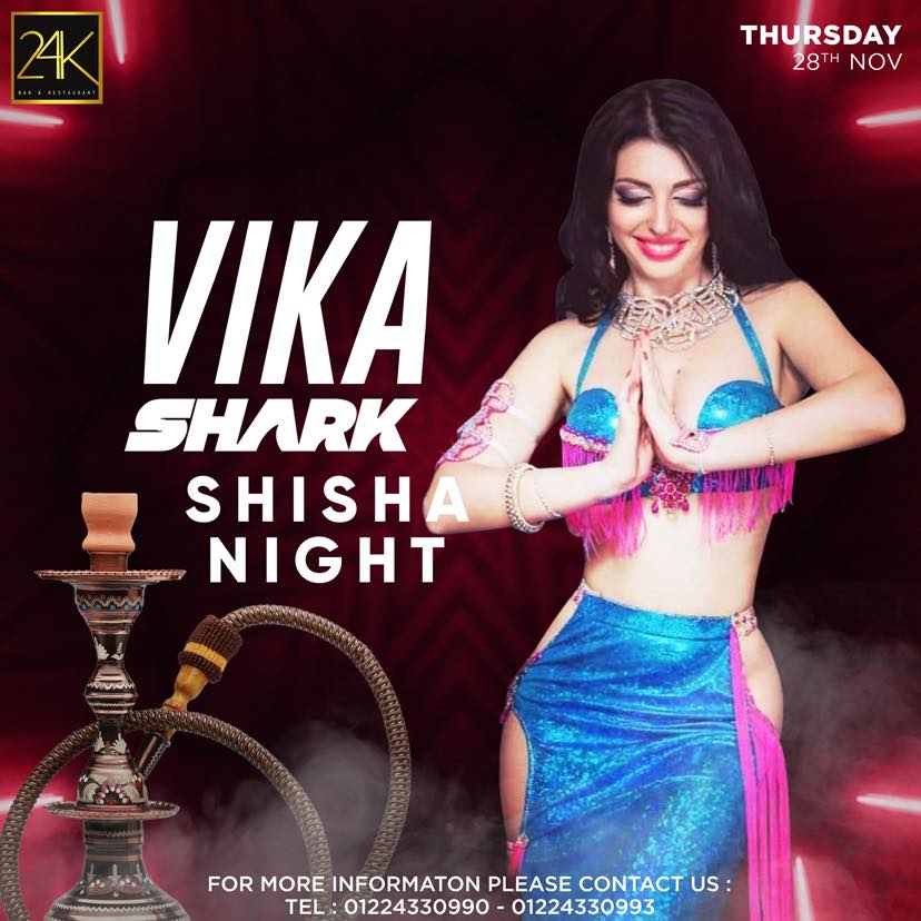 Belly Dancer Vika and DJ Shark @ 24K - Cairo Gossip