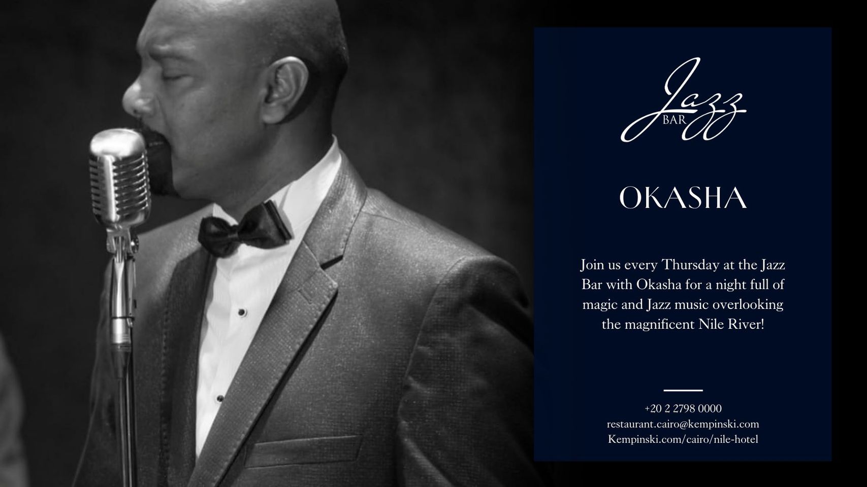 Okasha at Kempinski Nile Hotel - Cairo Gossip