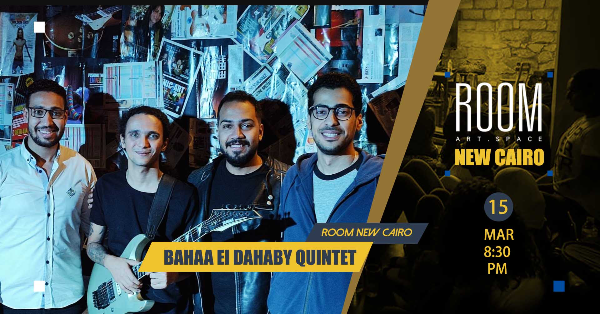 Bahaa El Dahaby Quintet at Room Art Space New Cairo - Cairo Gossip