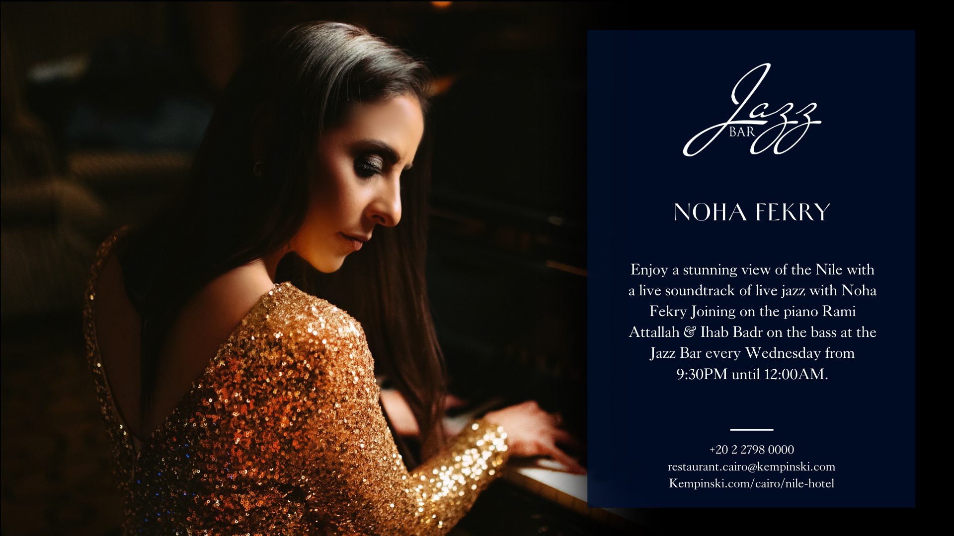 Noha Fekry at Kempinski Nile Hotel - Cairo Gossip