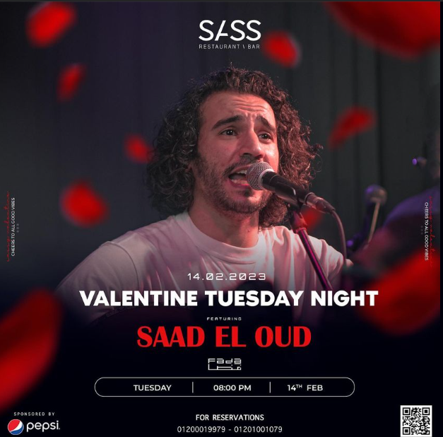 Saad El Oud Valentine Night at Sass - Cairo Gossip