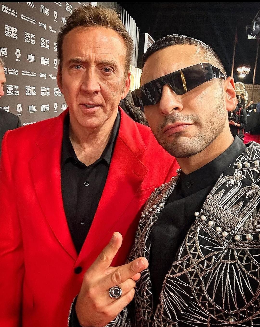 Unexpected Encounters Between Egyptian & Hollywood Celebrities