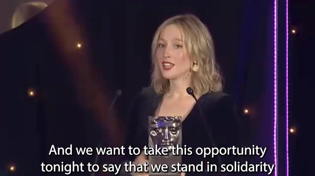 Celebrities Using Award Shows as Platforms to Express Solidarity with ...