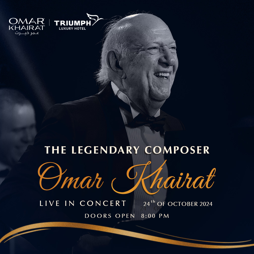 Omar Khairat at Triumph Luxury Hotel - Cairo Gossip