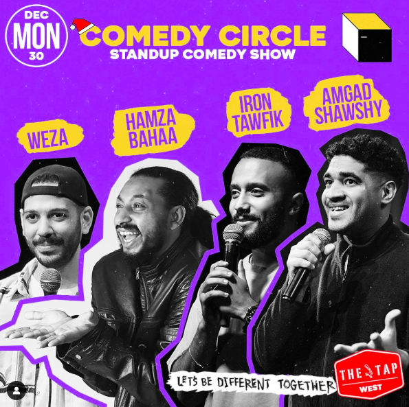 Comedy Circle at The Tap West - Cairo Gossip