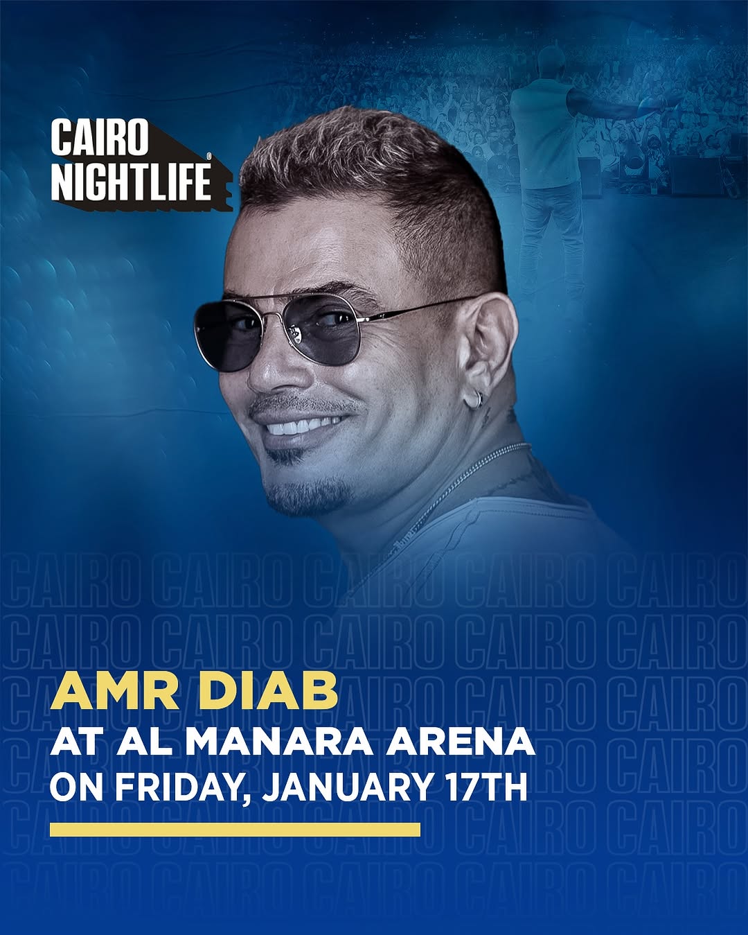 Amr Diab at Al Manara Arena - Cairo Gossip