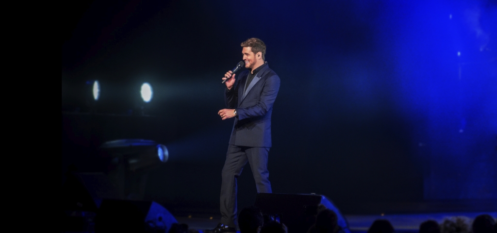 Michael Buble Concert at Open Air Theater, New Capital - Cairo Gossip