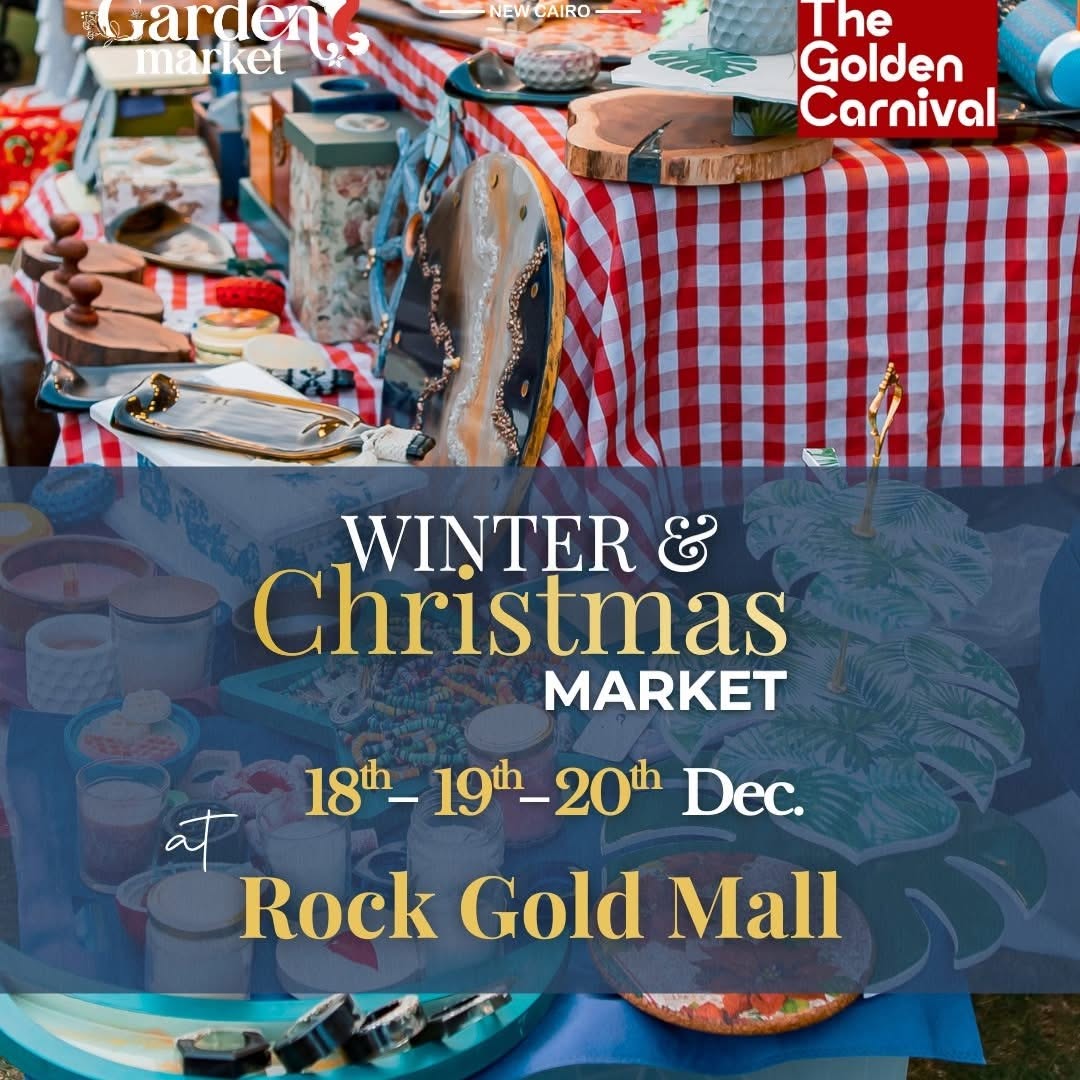 Winter & Christmas Market at Rock Gold Mall - Cairo Gossip